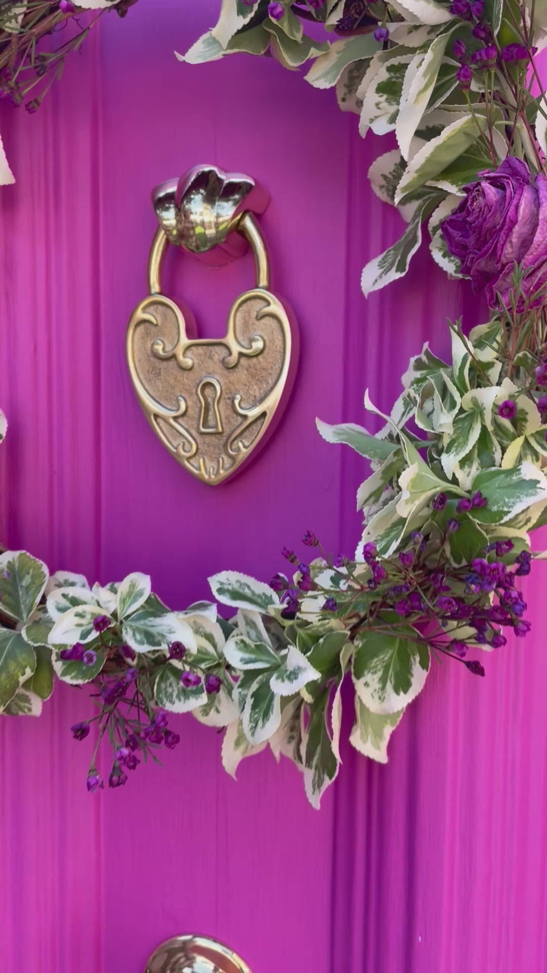 Padlock Heart Door Knocker – Hera Ray